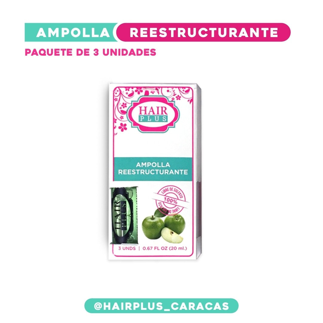 Ampolla Reestructurante - Hair Plus Venezuela